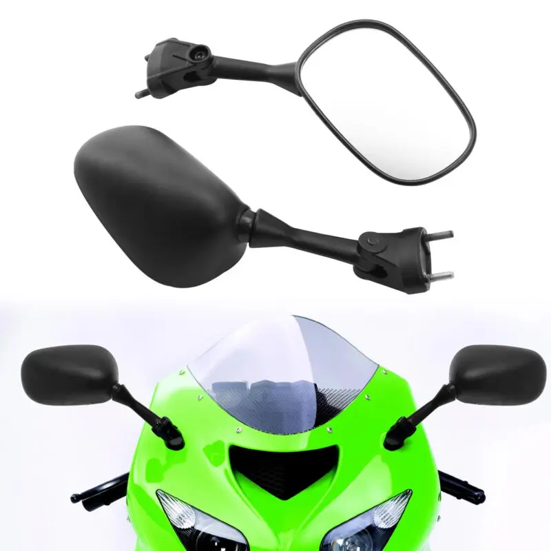 Motorcycle-1Pair-Rear-View-Mirrors-For-Kawasaki-NINJA-ZX-10R-2004-2010 ...