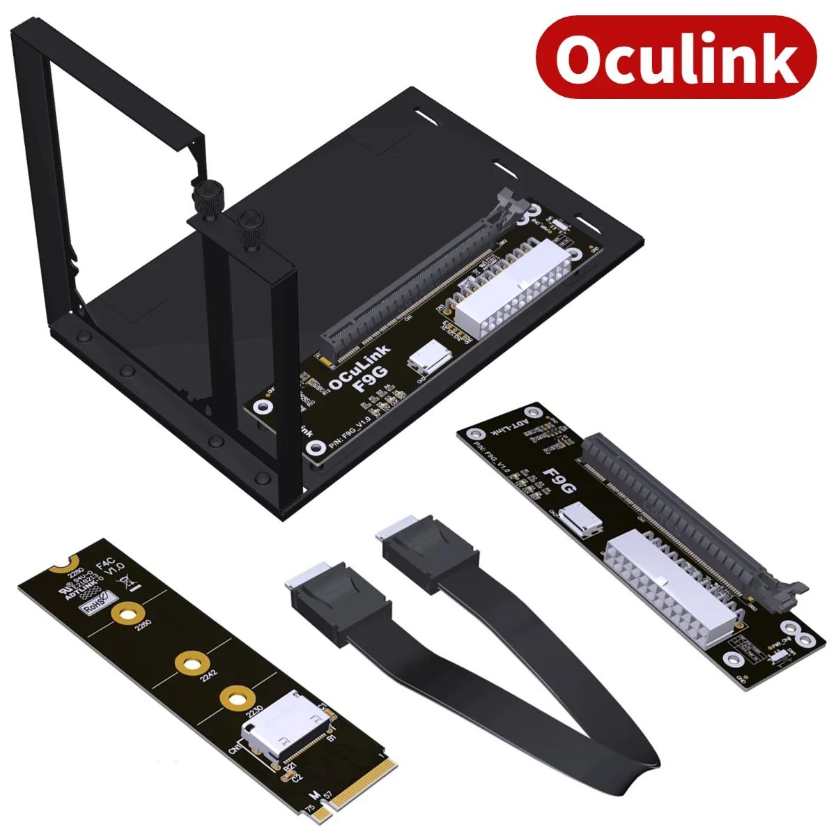 Pcie 4 0 F9g 64gbps Oculink Laptop External Graphics Card Gpu Dock