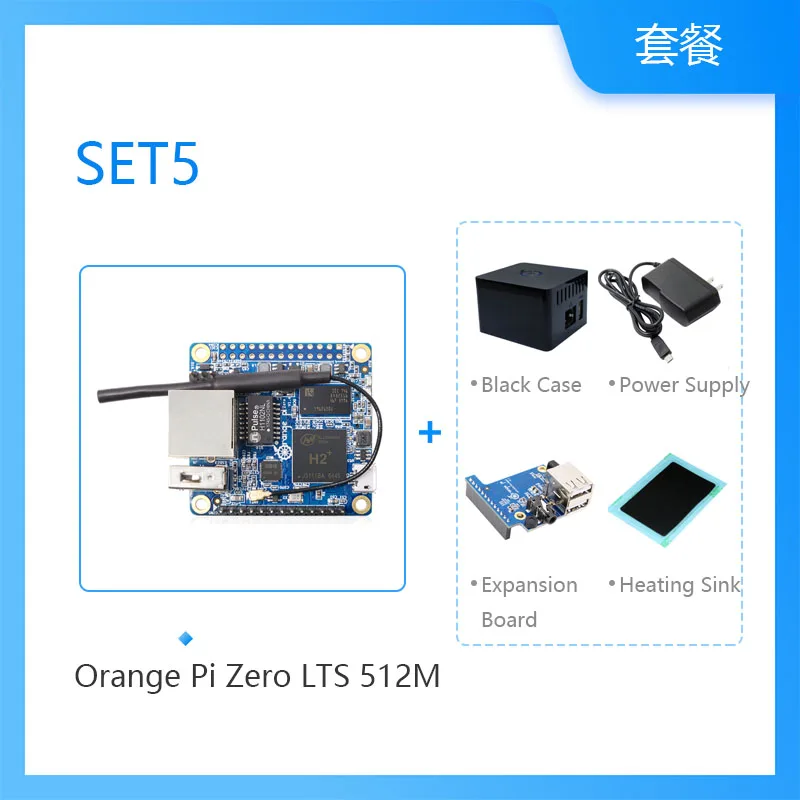 Orange Pi Zero LTS 512MB H3 Quad-Core,Open-Source Single Board Computer ...