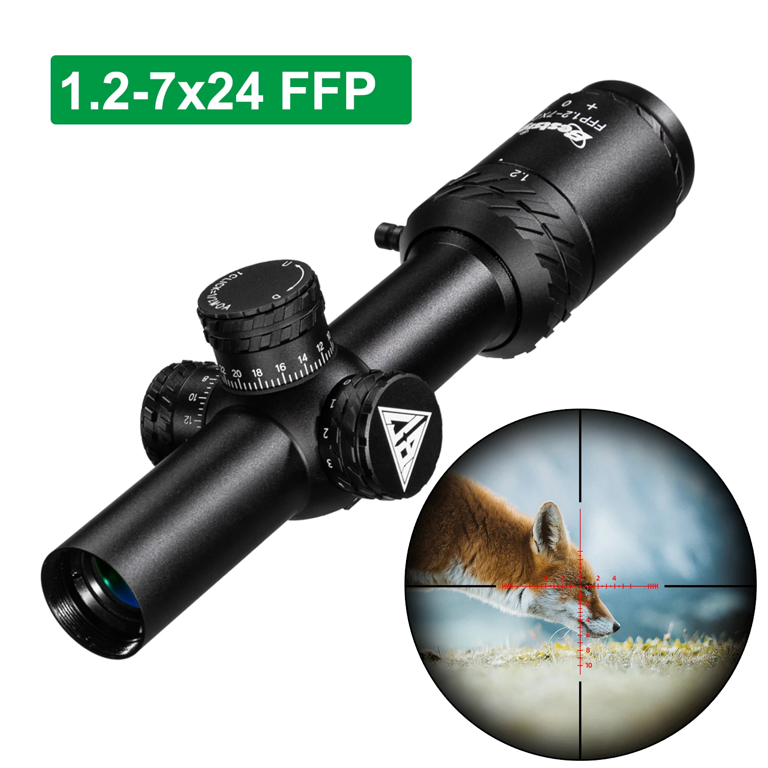 Arken Optics BESTSIGHT 1-5X24 LPVO Rifle Scope,Fully Multi-Coated Lens ...