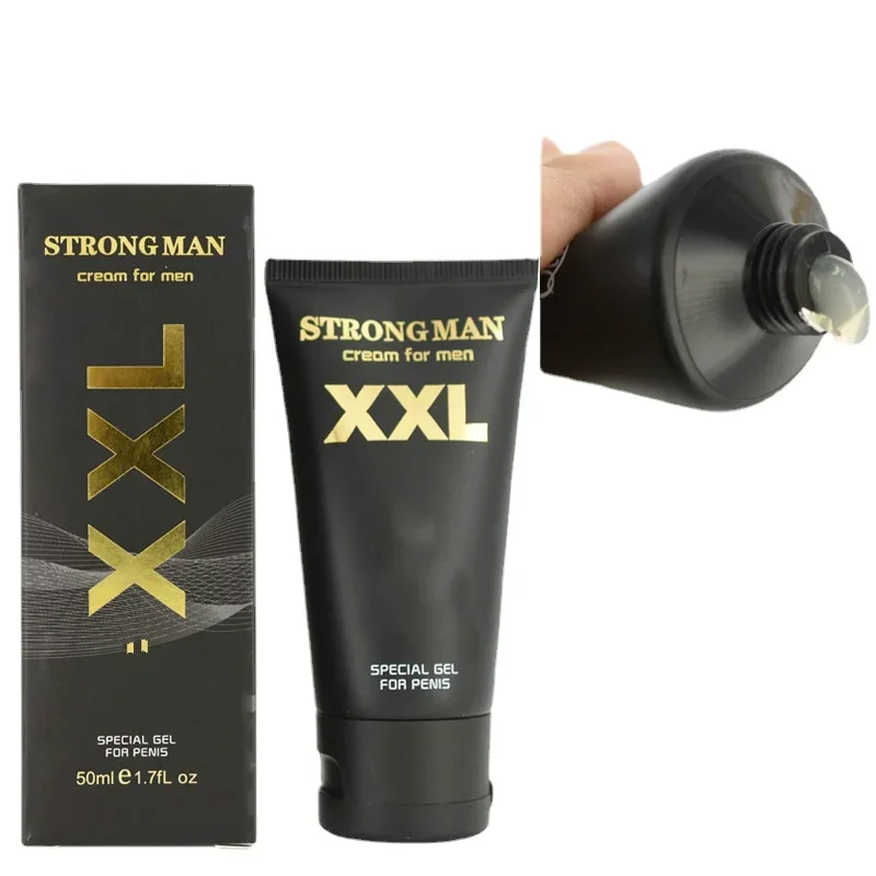 Strong-Man-Large-Size-Gel-Male-Penis-Enlargement-Oil-Extender-Increase ...