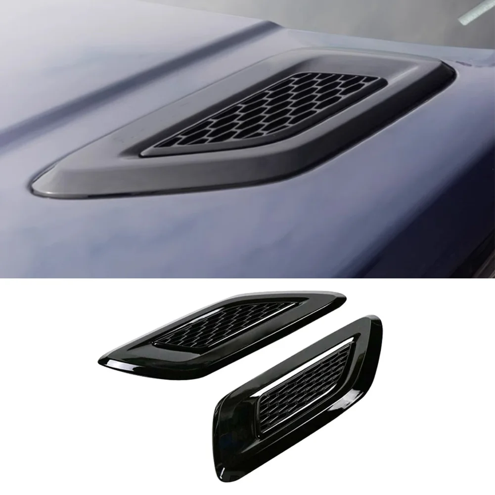 2pcs-Car-Styling-Front-Side-Air-Hood-Vent-Trims-Cover-For-Land-Rover ...