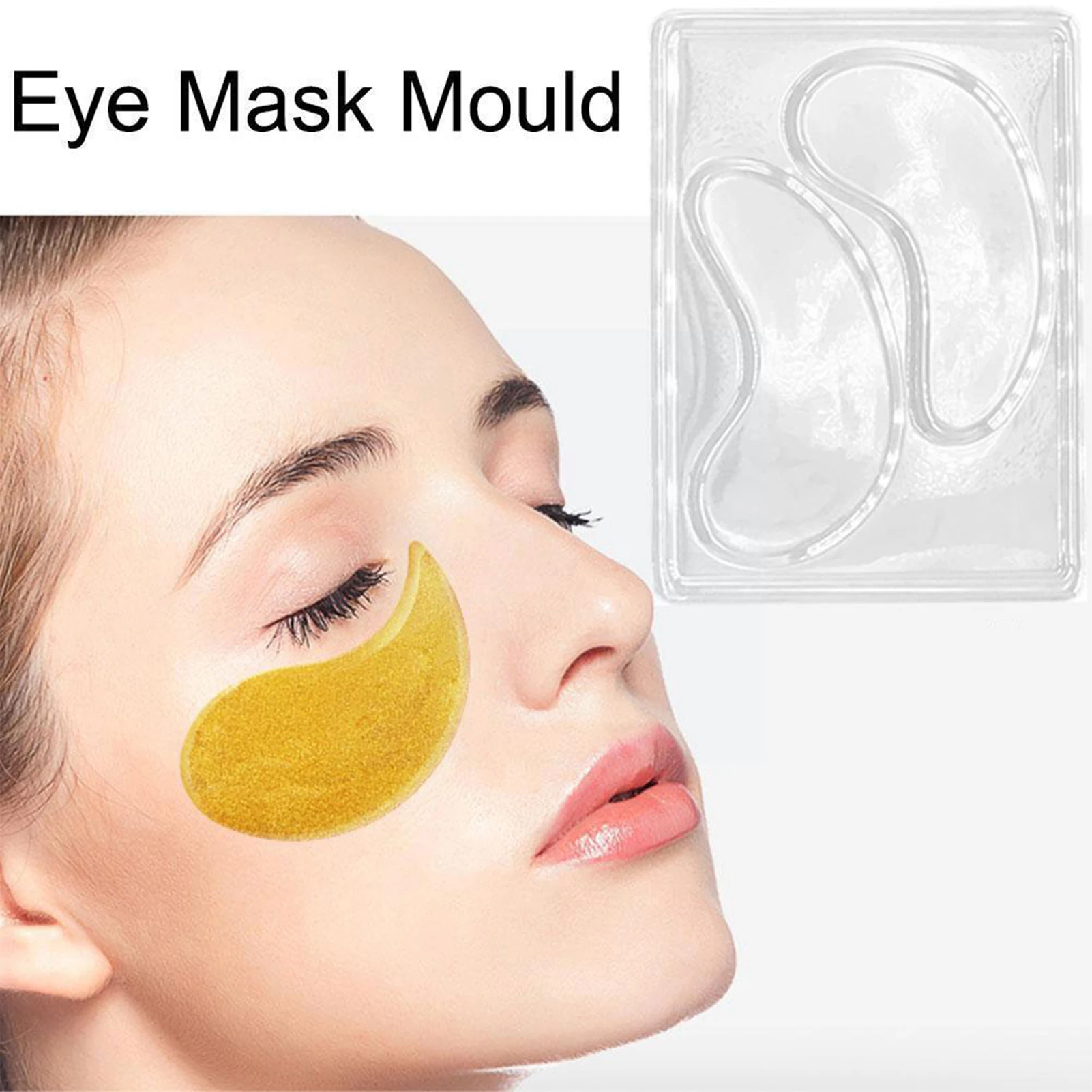 12-24Pcs-Eye-Mask-Mould-DIY-Skin-Care-Self-made-Eye-Mask-Mold-Reusable ...