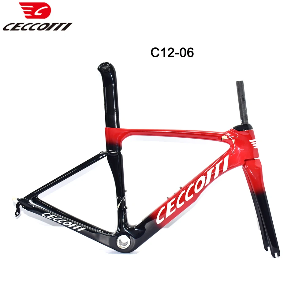 CECCOTTI-Road-Bike-Frameset-T1000-Full-Carbon-Bicycle-Frame-Brand ...