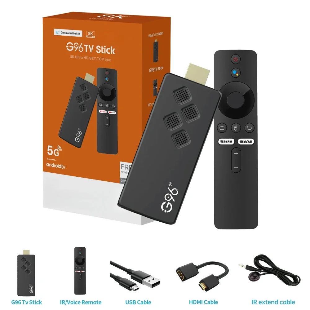 G96-4K-Smart-TV-Stick-Android-10-ATV-OS-Top-Set-Box-Allwinner-H313-2GB ...