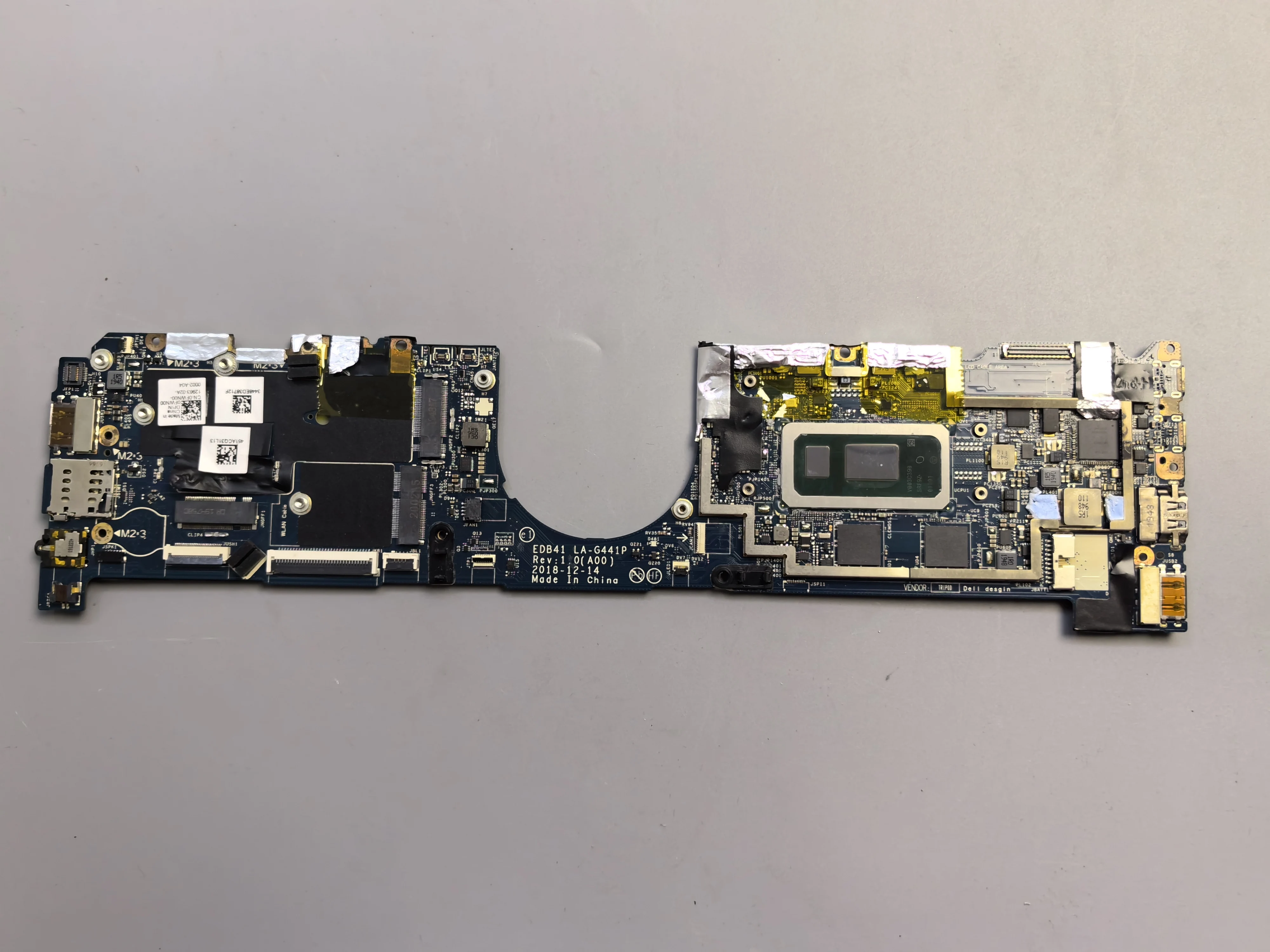 For-Dell-Latitude-7400-2-IN1-1-Laptop-Mainboard-LA-G441P-i5-8265-i5 ...