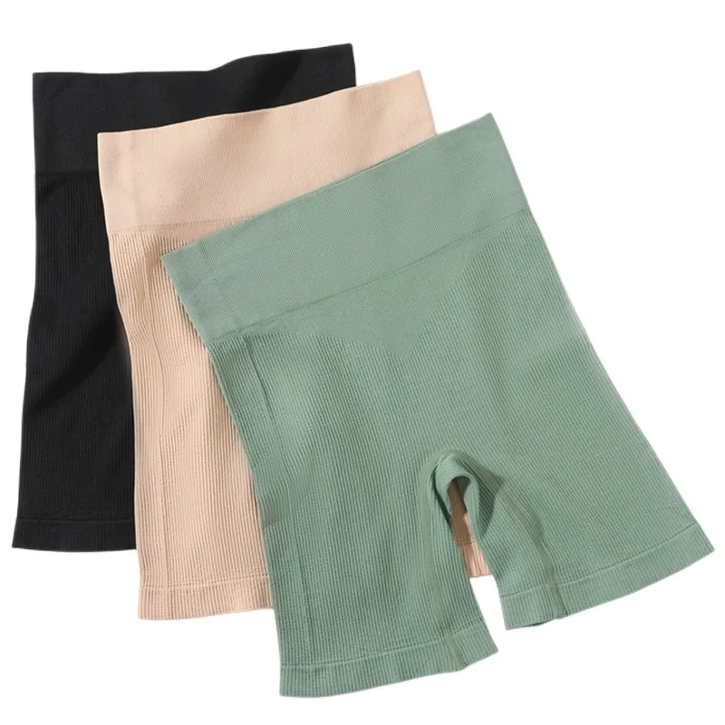 Seamless-Shorts-For-Women-Sports-Safety-Short-Pants-High-Waist-Panties ...