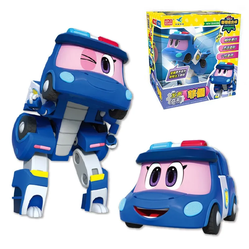 New Season 6 Big Gogo Dino ABS Deformation Car/Airplane/Motorcycle ...