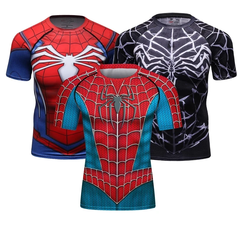 Rashguard-MMA-Compression-T-Shirt-Super-Man-Kickboxing-Clothing-Rash ...