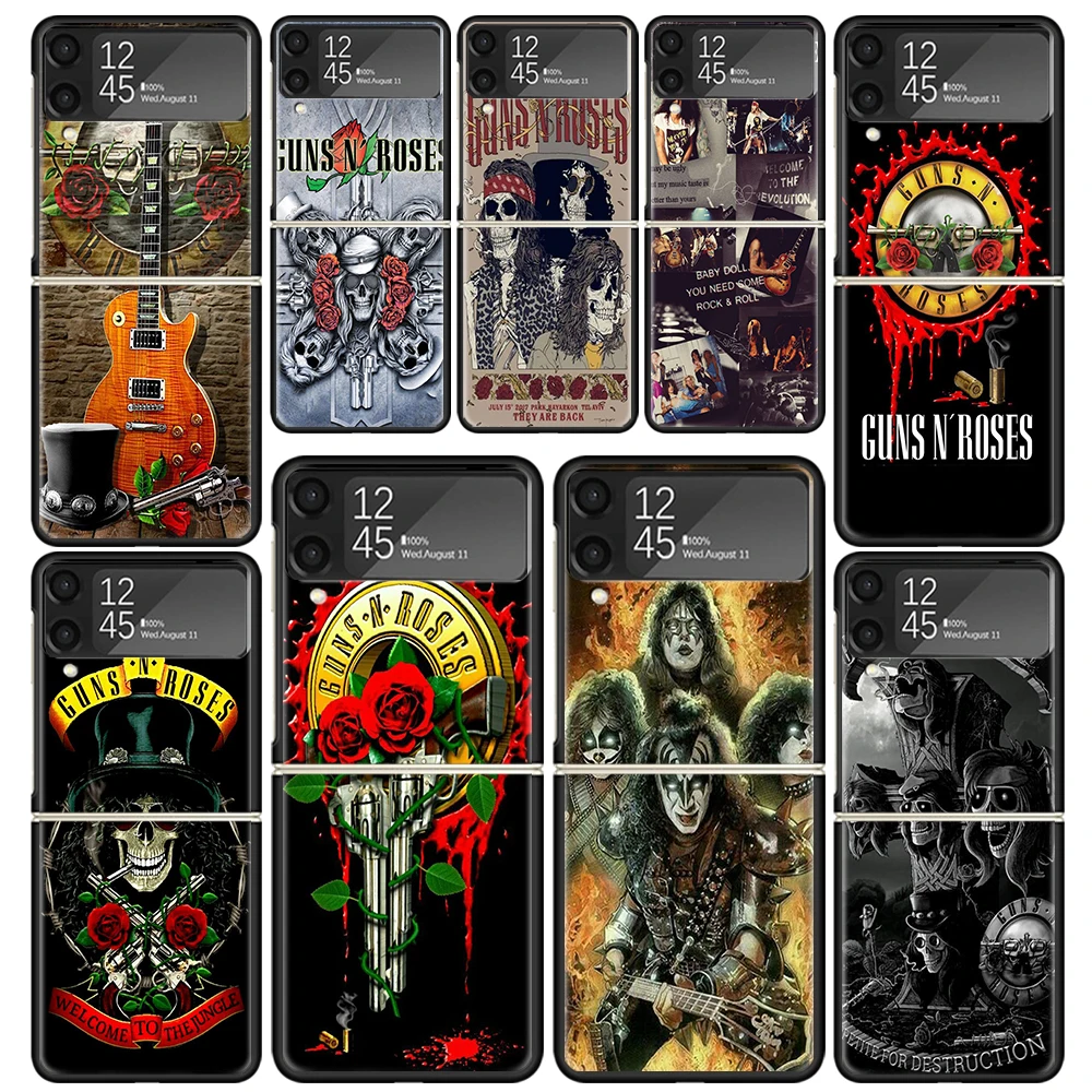 Guns-N-Roses-Good-Time-Clear-Phone-Case-For-Samsung-Z-Flip-5-4-3-Galaxy.jpg
