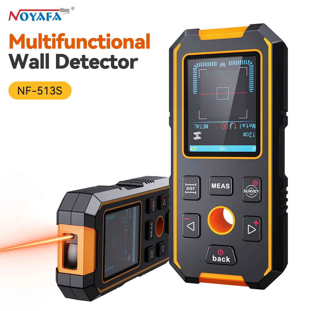 Noyafa Nf-513S Metal Detector Wire Finder for Detecting Underground ...