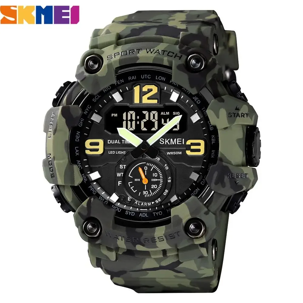 SKMEI-reloj-Digital-militar-para-hombre-pulsera-de-cuarzo-deportiva-a ...