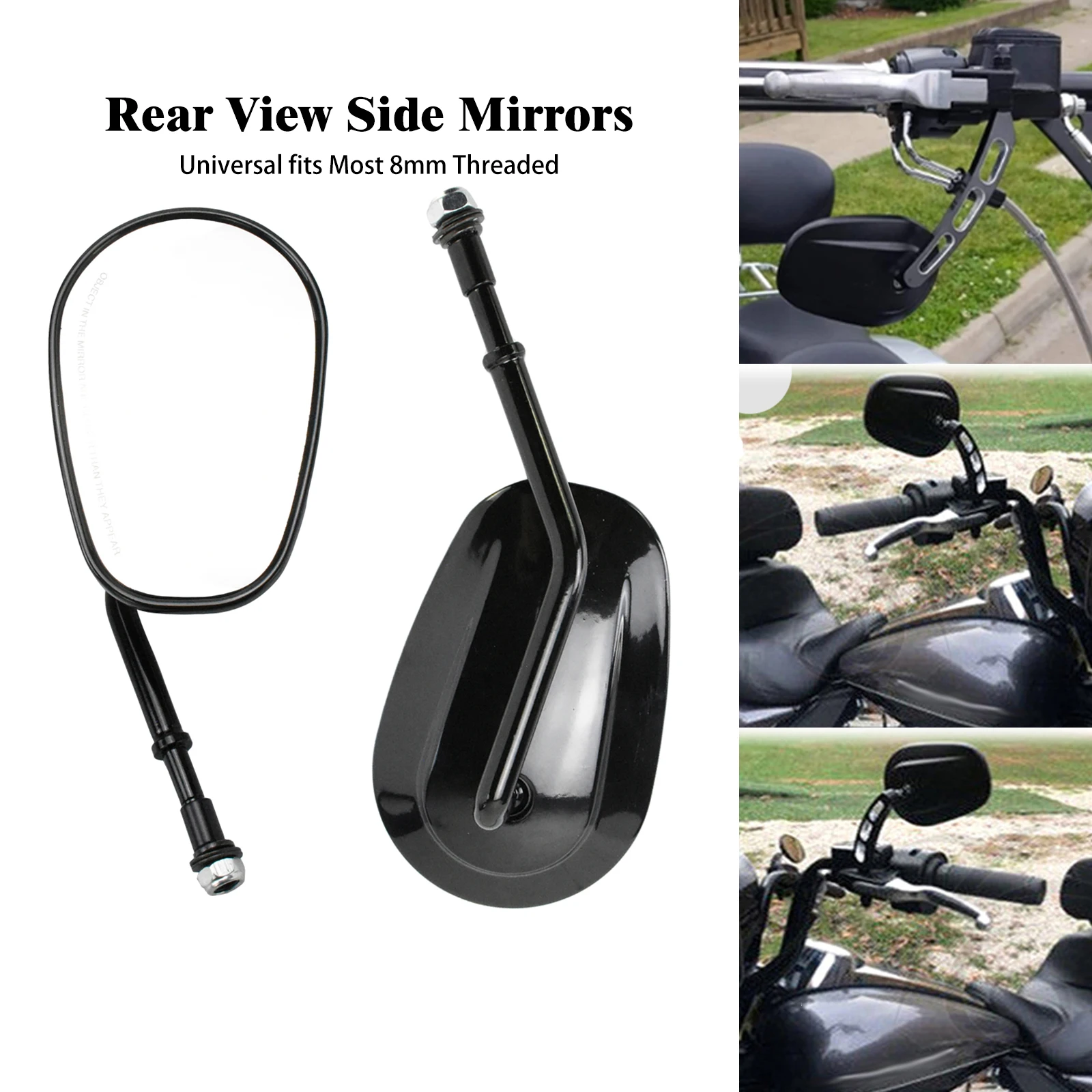 Universal-8mm-Motorcycle-Rear-view-Side-Mirrors-Rearview-Mirrors-For ...