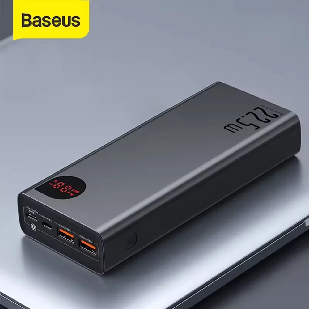 Baseus Power Bank 10000mAh 22.5W PD Fast Charging Powerbank Portable ...