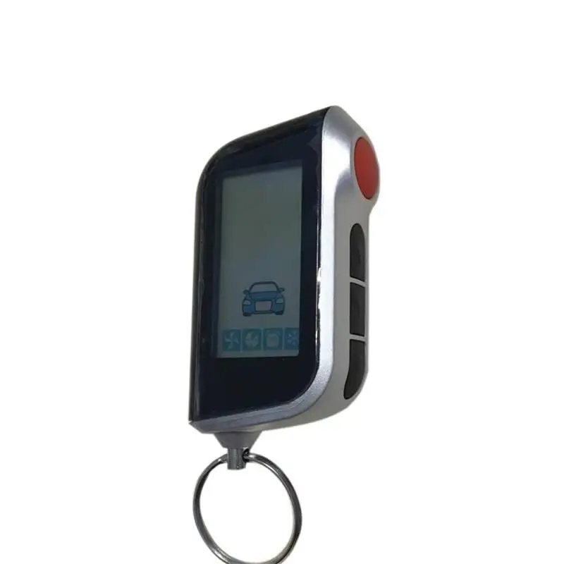 A93 Vertical LCD Remote Control Keychain for Russian StarLine A93 Car ...