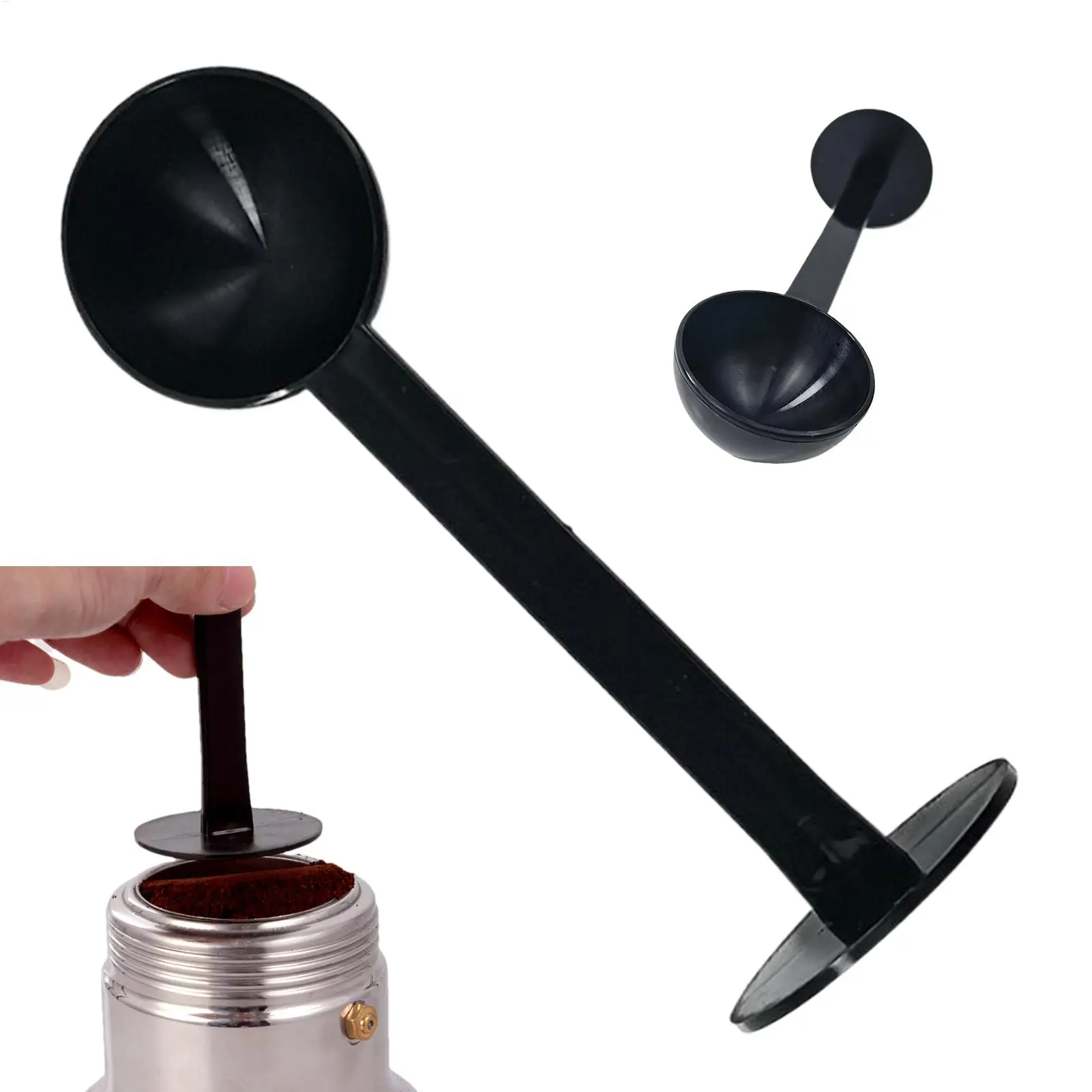 1pcs Espresso Machine Scoop And Tamper Coffee Measuring Pressing Scoop ...