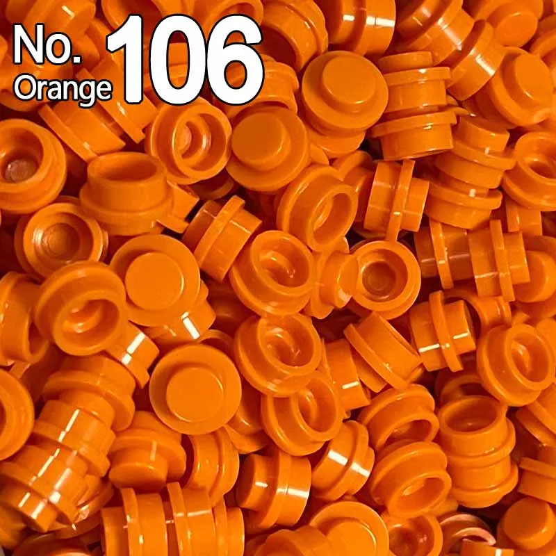 Lego 1x1 Brick 2700 PCS 1x1 Round Pixel Bricks - 15 Colors Building ...
