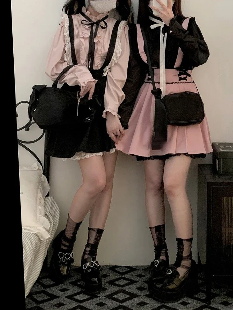 PVC Lockable Sissy Cosplay Lolita Pleated Mini Dress Jamaica