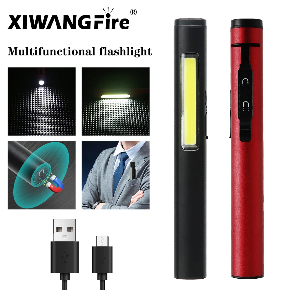 Portable-LED-Flashlight-COB-Floodlight-and-XPE-High-Beam-Aluminum-Alloy ...