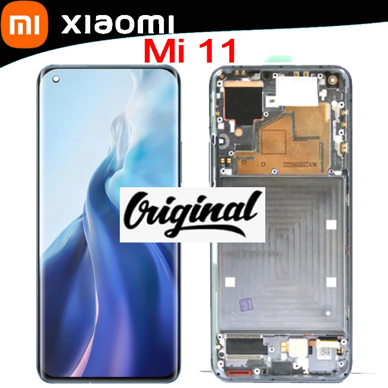 Original-6-81-LCD-Replacement-for-Xiaomi-11-Mi-11-Touch-Screen-Mi11 ...