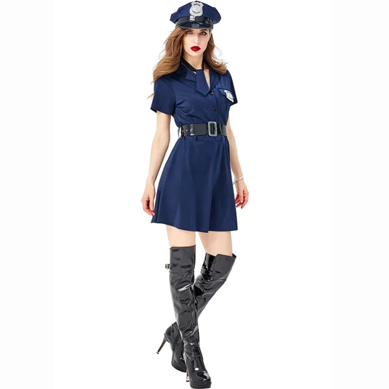 Halloween-Women-Police-Cop-Uniform-Adult-Policeman-Cosplay-Costume ...