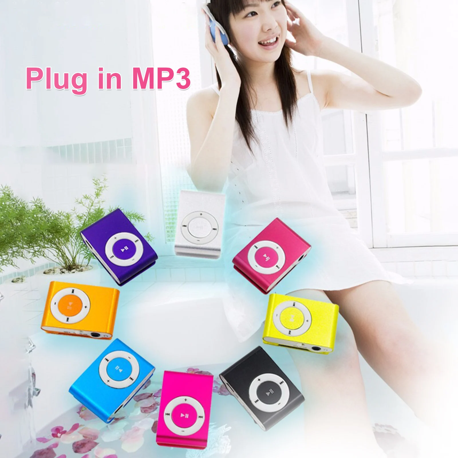 Mini reproductor de MP3 USB portátil, Mini Clip MP3, reproductor de ...