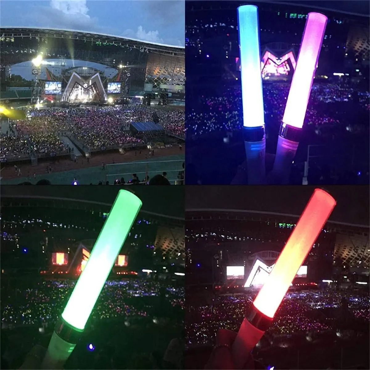 Led Light Sticks Flashing Light Decorations Glow Stick Birthday Party ...