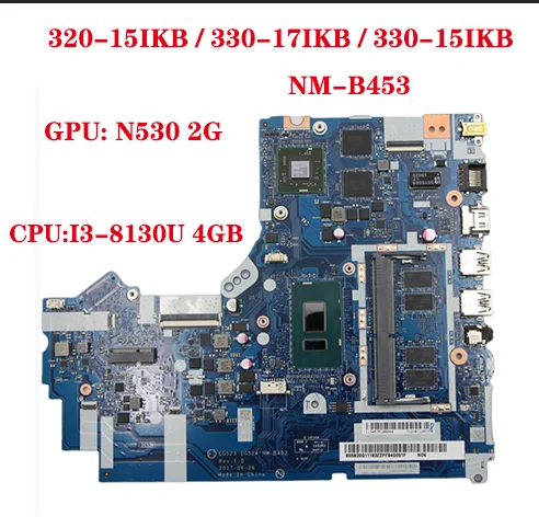 EG523 EG524 NM B453 for Lenovo ideapad 320 15IKB / 330 17IKB / 330 15IKB laptop motherboard with ...