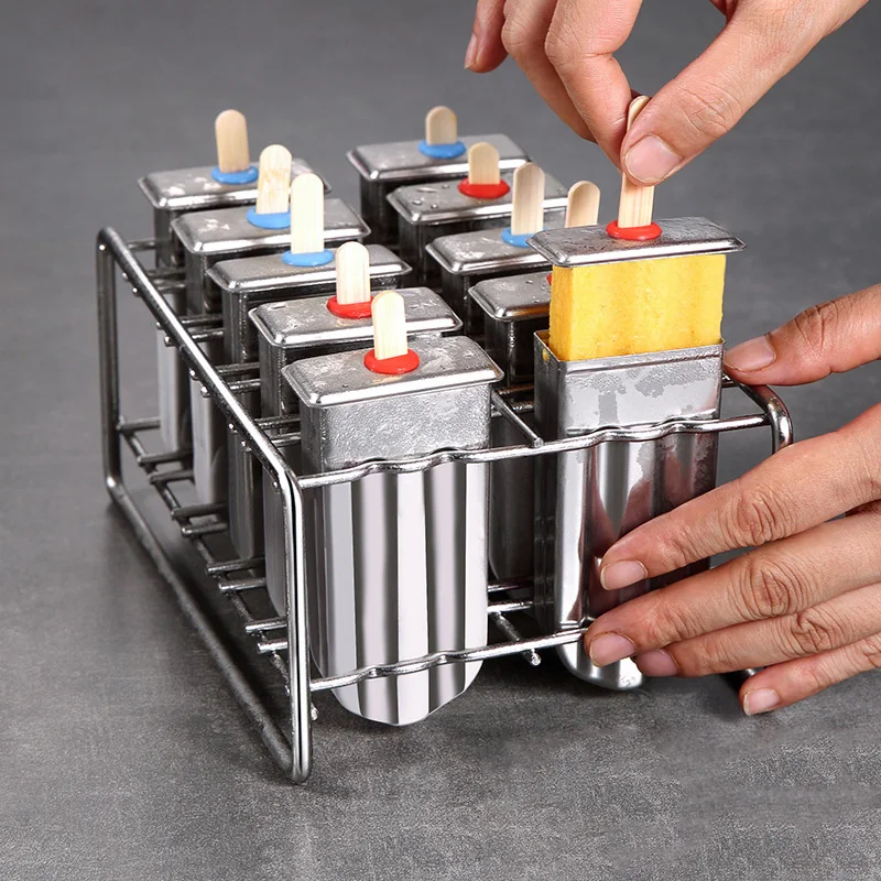 Trendy-New-304-Stainless-Steel-Ice-Cream-Mold-Multi-Size-Homemade-DIY ...