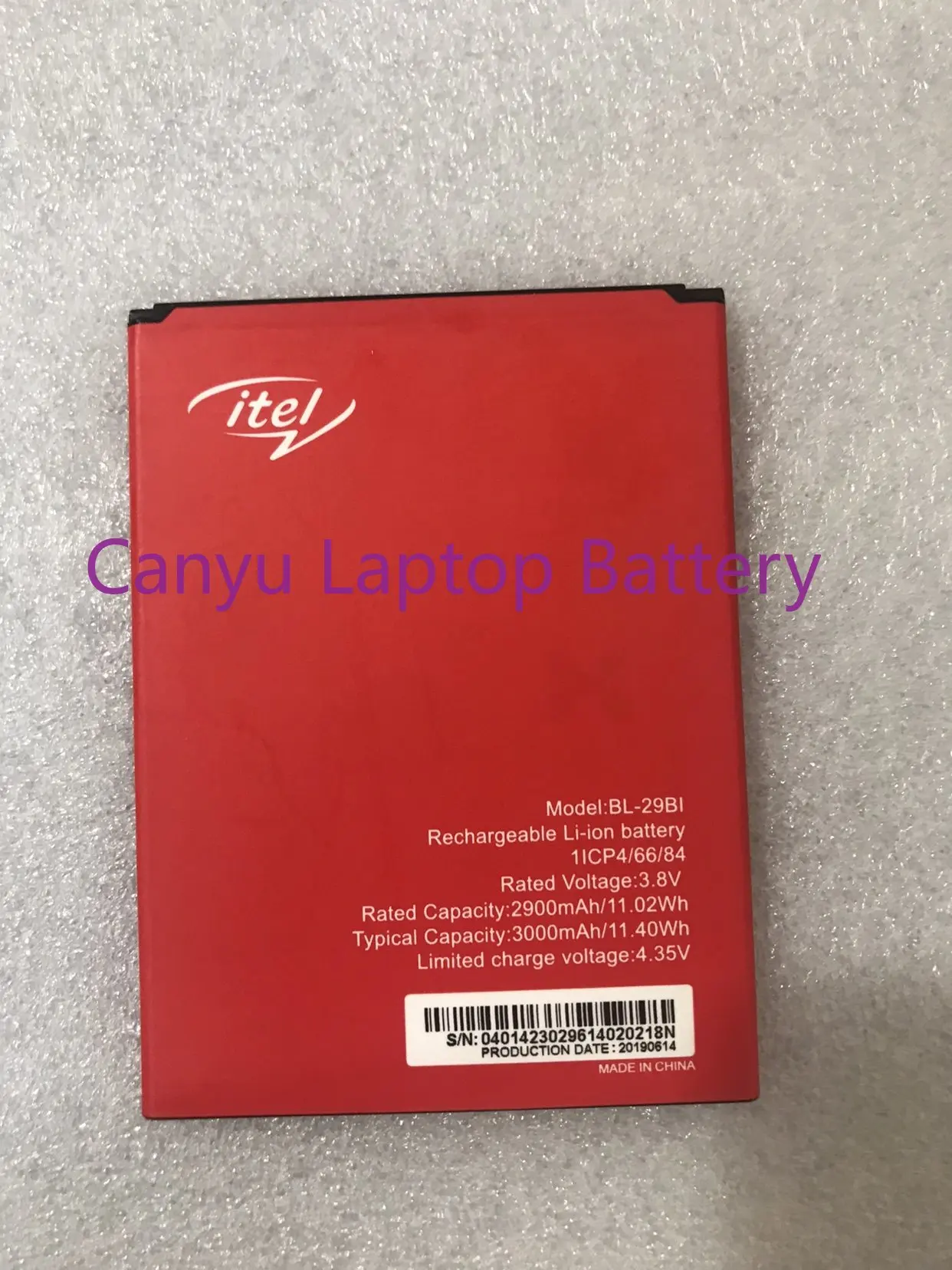 100-New-3000mAh-11-4Wh-BL-29BI-Replacement-Battery-For-ITEL-S15-Pro-A55 ...