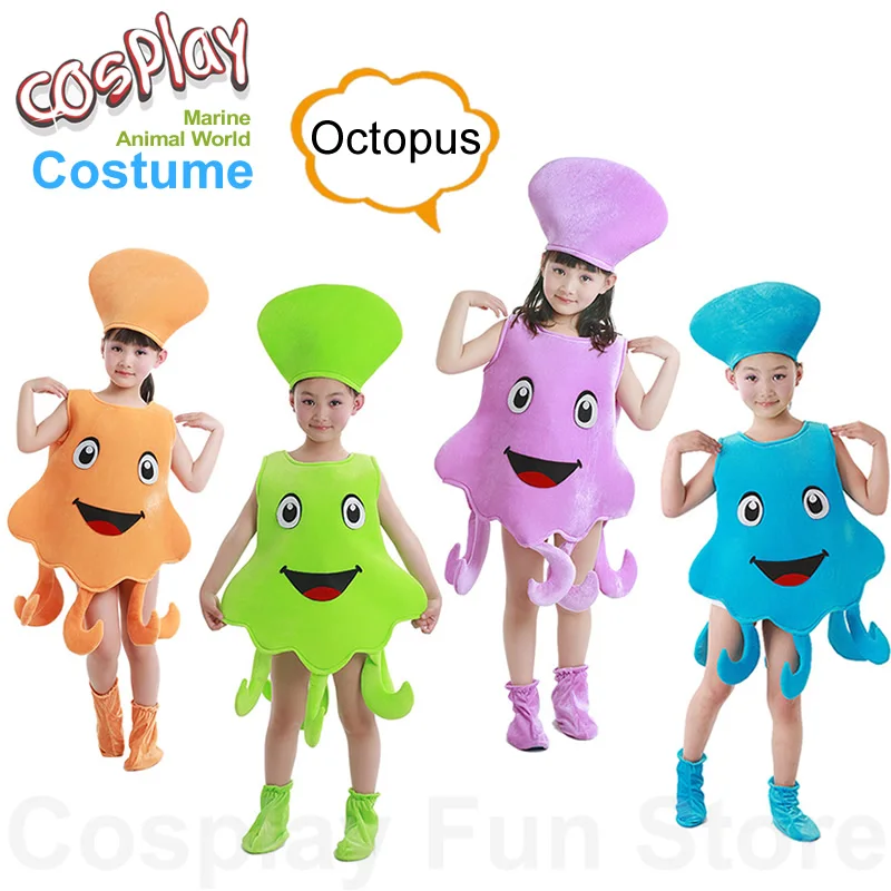 Octopus-Performance-Suits-Adult-Child-Marine-Life-Cosplay-Costume ...
