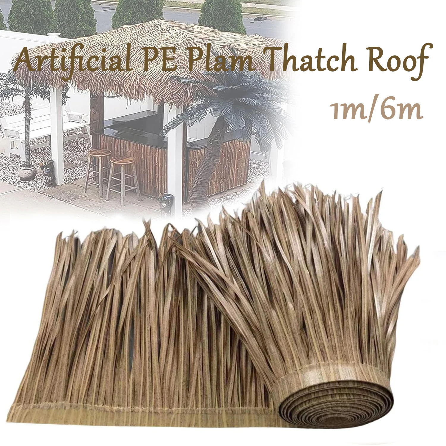 1M-2M-Simulation-Palm-Thatch-Roll-Artificial-Straw-Fake-Grass ...