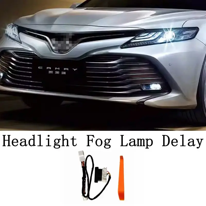 1Set-Headlight-Fog-Lamp-Delay-Module-For-Toyota-Camry-18-22-Daytime ...