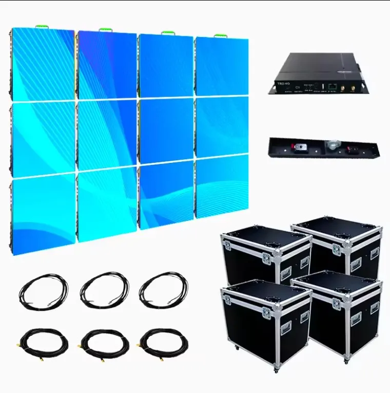 2m-x-2m-P3-91-P4-81-SMD-Outdoor-Waterproof-Rental-Display-Screen-P3-P4 ...
