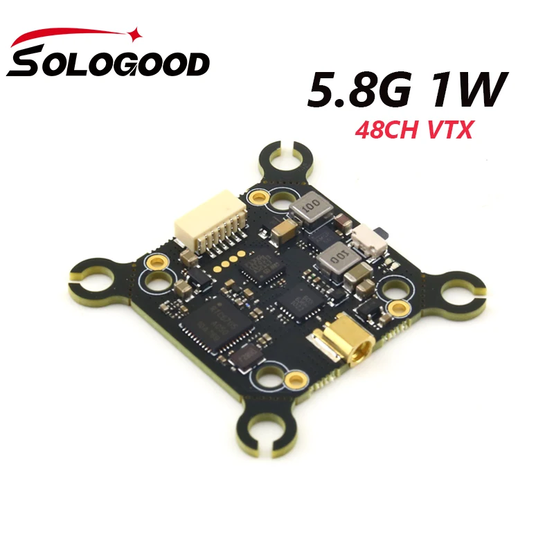 SoloGood 48CH 5.8G 1W VTX Image Transmission Rush Cherry Ntenna Input Voltage 7-26V 25/100/200 ...