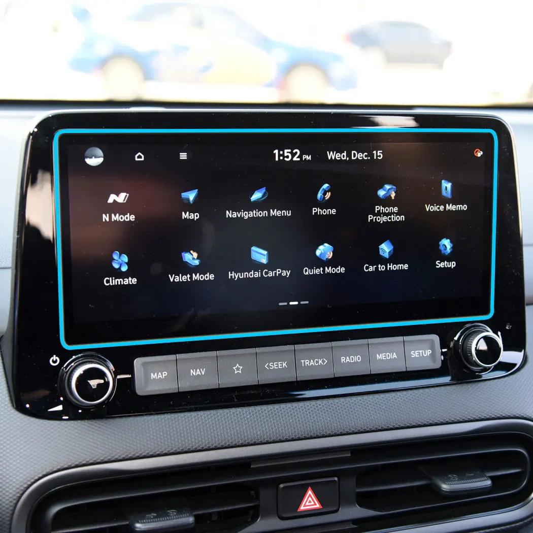Car-GPS-Navigation-Protective-Film-for-Hyundai-Kona-SE-SEL-N-Line ...