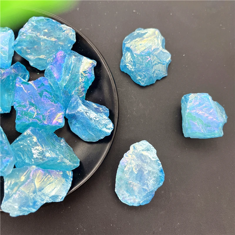 Clear Blue Quartz Crystal