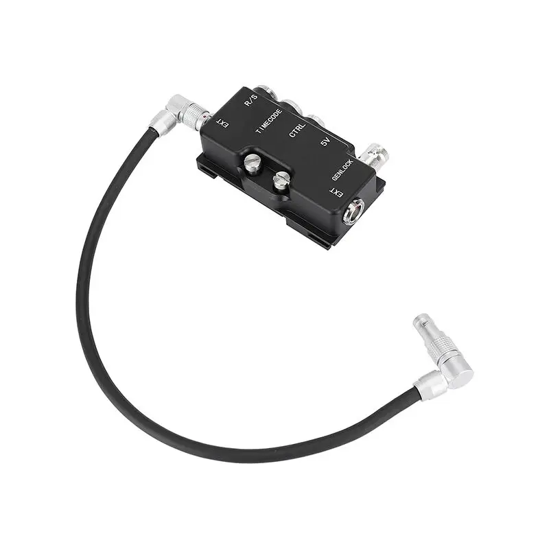 B-Box RED KOMODO EXT9-pin splitter-R/S (3pin Fischer) Time code (0B ...
