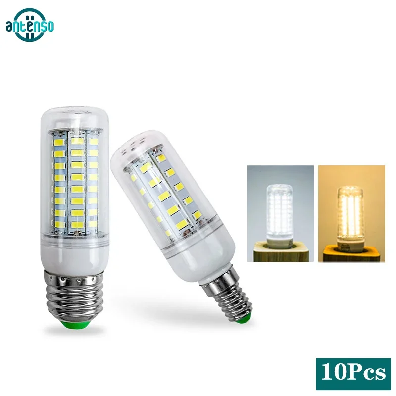 10pcs-lot-LED-Bulb-AC-220V-E14-Led-Candle-Light-Bulb-E27-Table-Corn ...