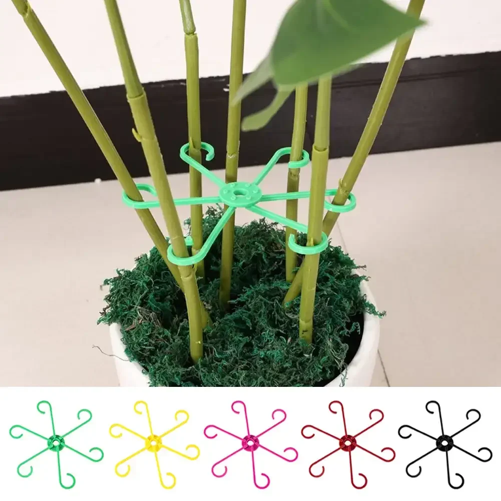 3/4Pcs Reusable Plant Stem Folding Frame Garden Tools No Stake Trellis ...