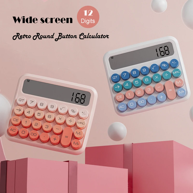 Aesthetic Pink Calculator: A Stylish and Functional Addition to Your Desk