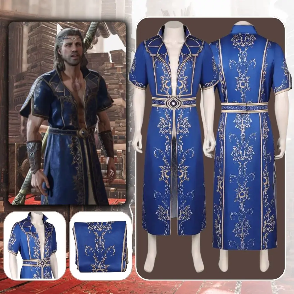 Baldurs-Cos-Gate-3-Gale-Cosplay-Costume-Disguise-Adult-Men-Robe-Belt ...