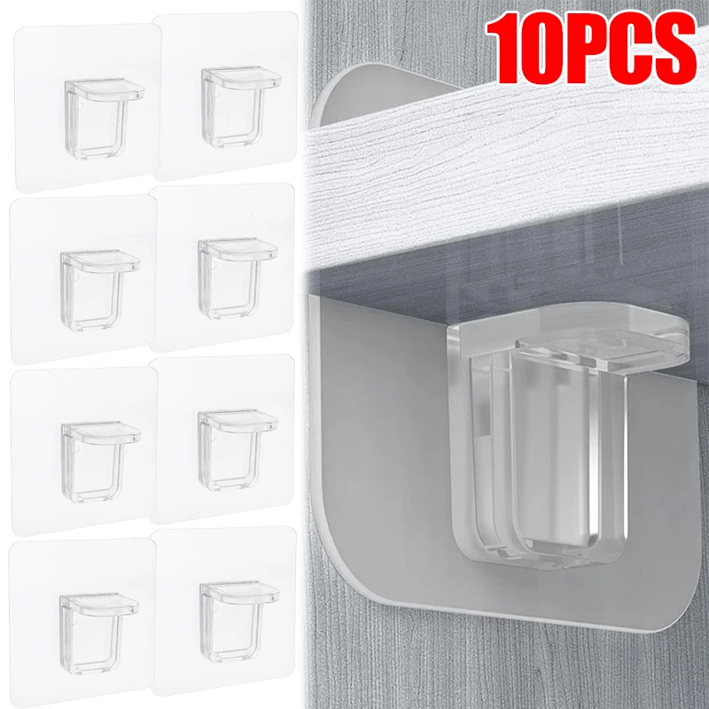 Self-Adhesive-Support-Hooks-Multifunction-Strong-Partition-Layer-Fixed ...