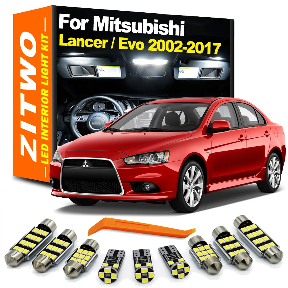 ZITWO-LED-Bulb-Interior-Light-Kit-For-Mitsubishi-Lancer-Evo-Evolution-7 ...