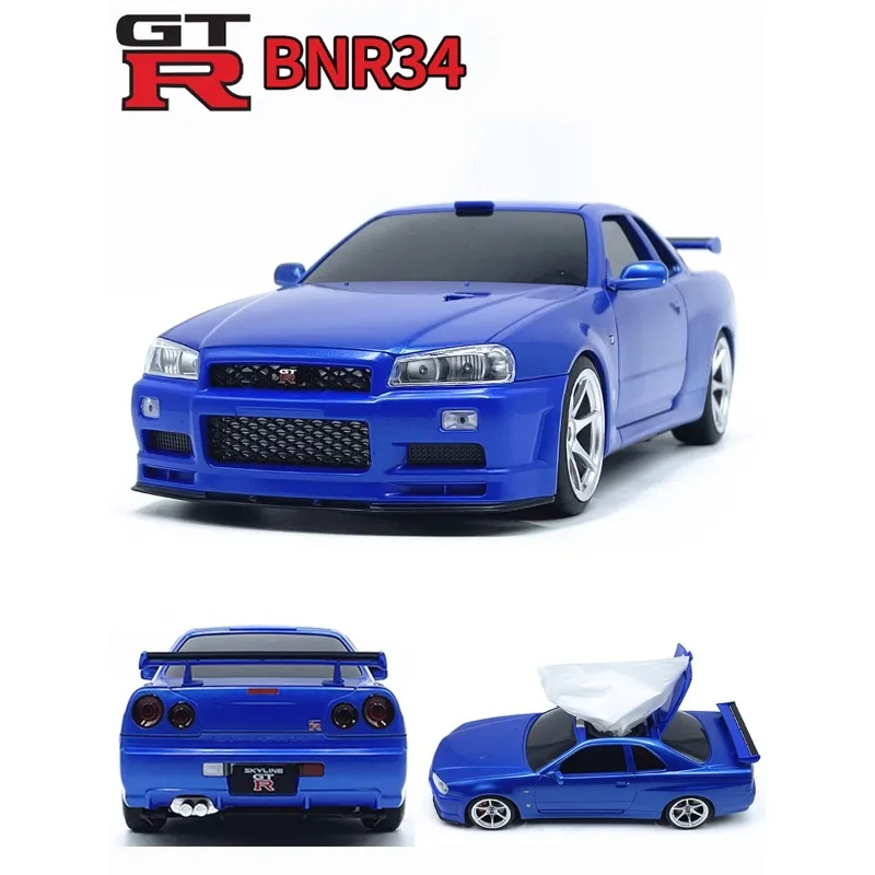 1-16-Scale-Nissan-Nissan-GTR-Sports-Car-R34-Resin-Car-Model-with-Paper ...