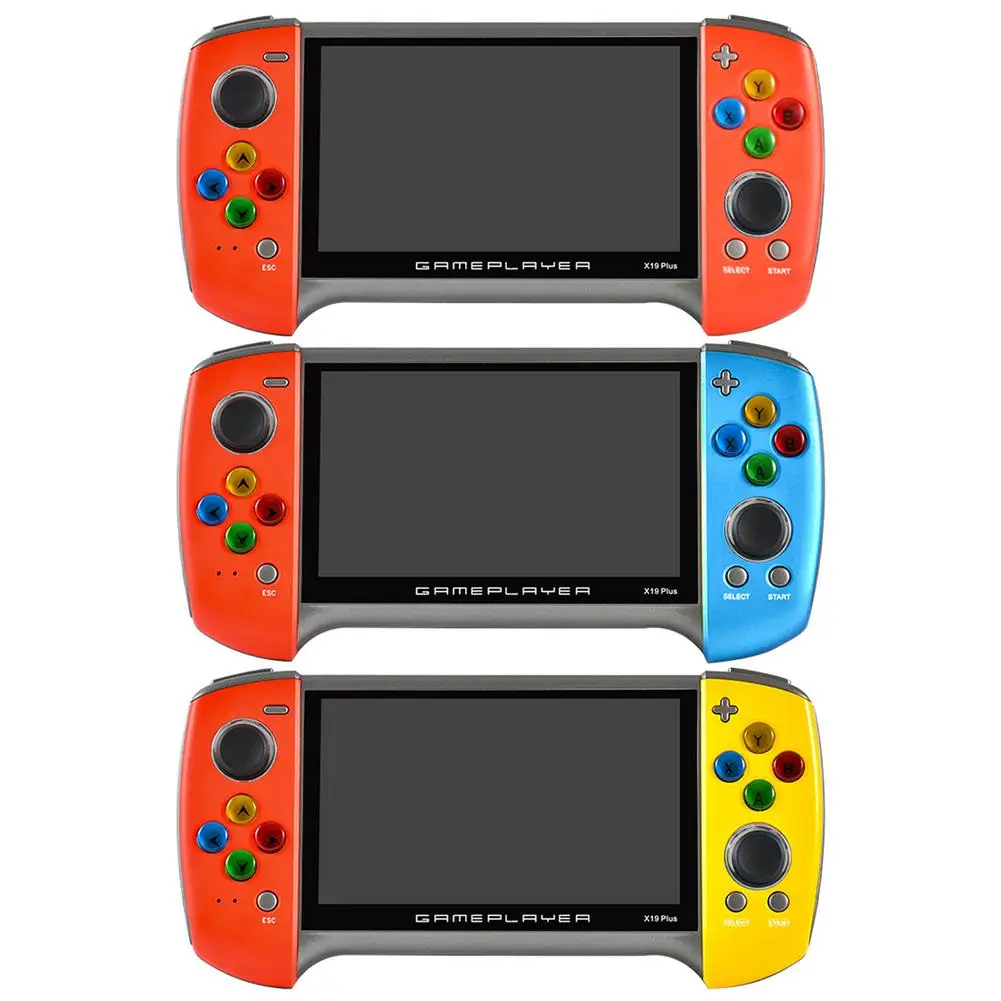 X19-plus-Handheld-Retro-Game-Console-5-1-Inch-Double-Rocker-Classic ...