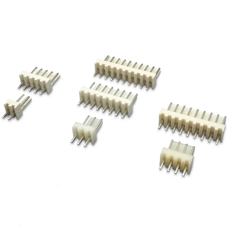 50Pcs KF2510 2/3/4/5/6/7/8/9/10P 2.54mm Pitch Male Pin Header Connector Strip Pin Connectors ...