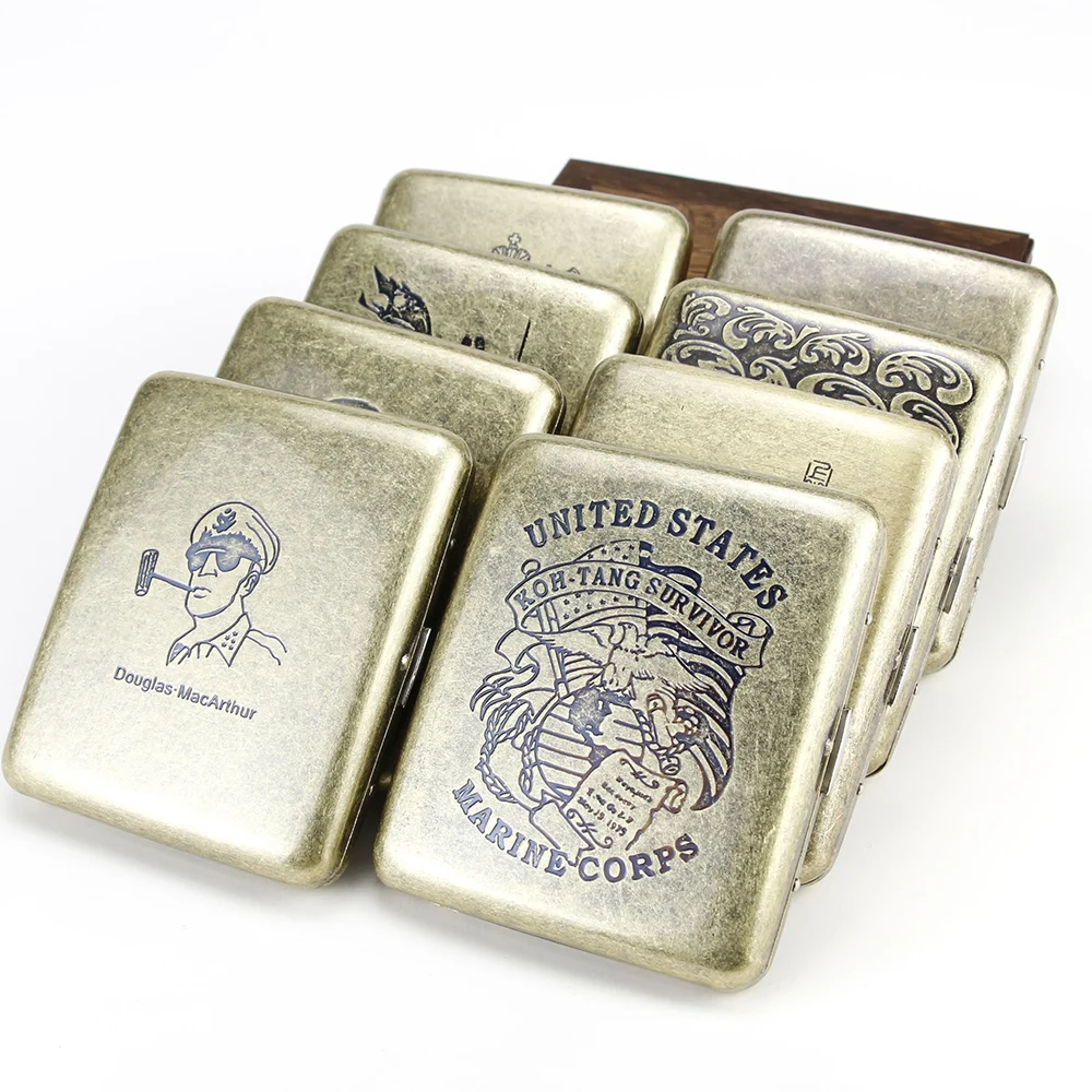 New Multi Choice Cigarette Case 20pcs Capacity Cigarette Box Metal ...