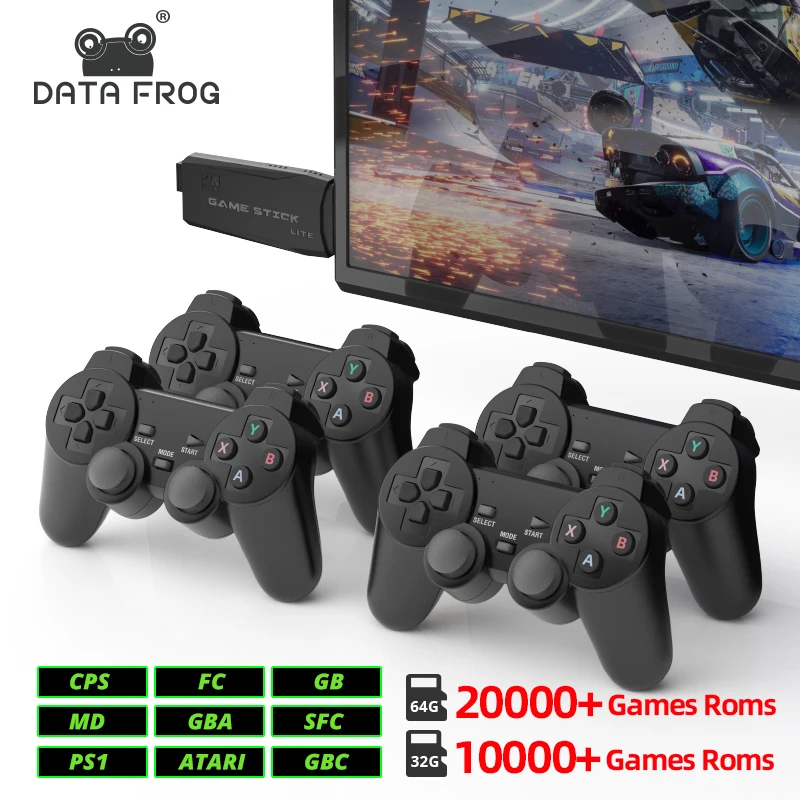 DATA-FROG-TV-Video-Game-Console-Wireless-Controller-Built-in-20000 ...