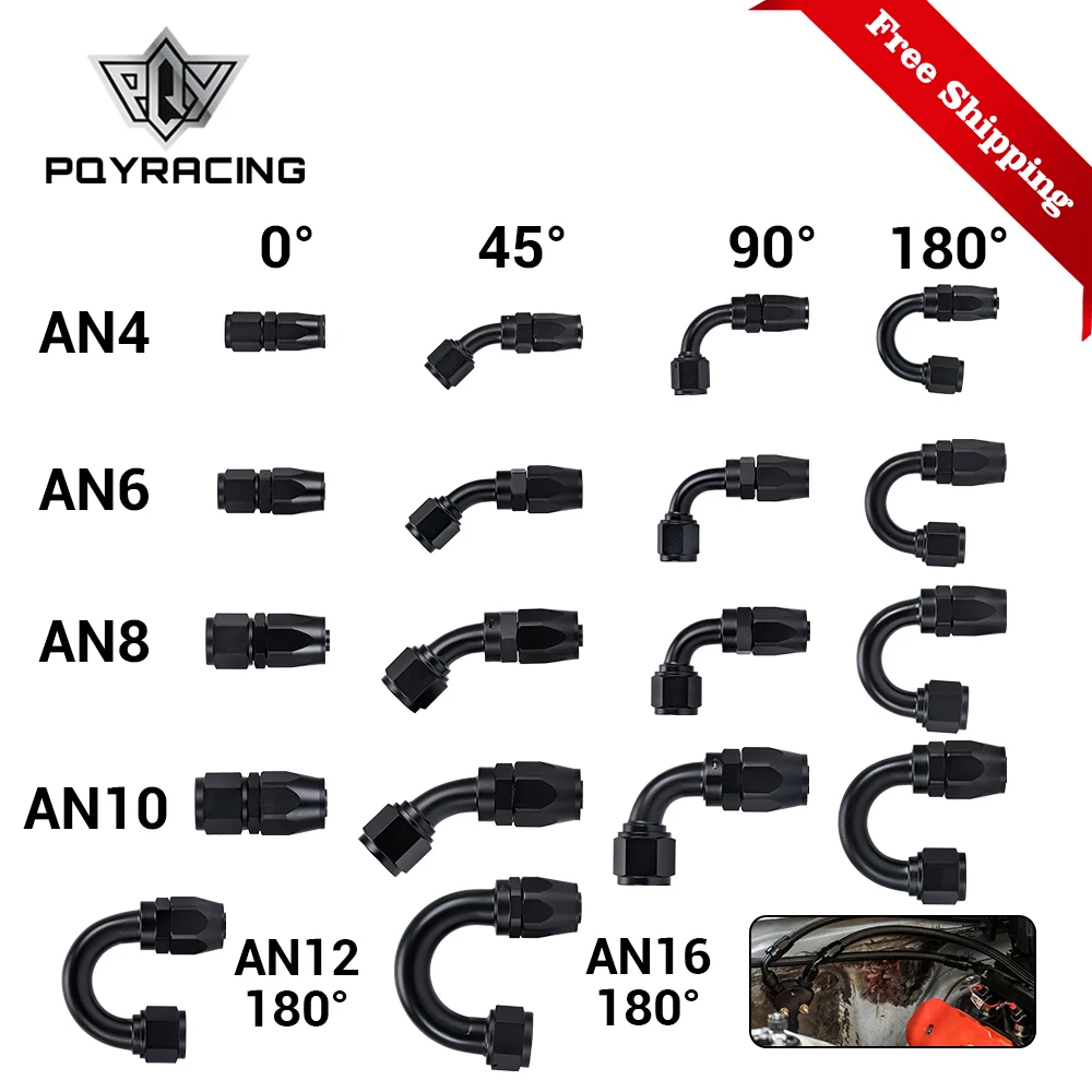 Universal-AN4-AN6-AN8-AN10-AN12-AN16-Straight-45-90-120-180-Degree-Oil ...